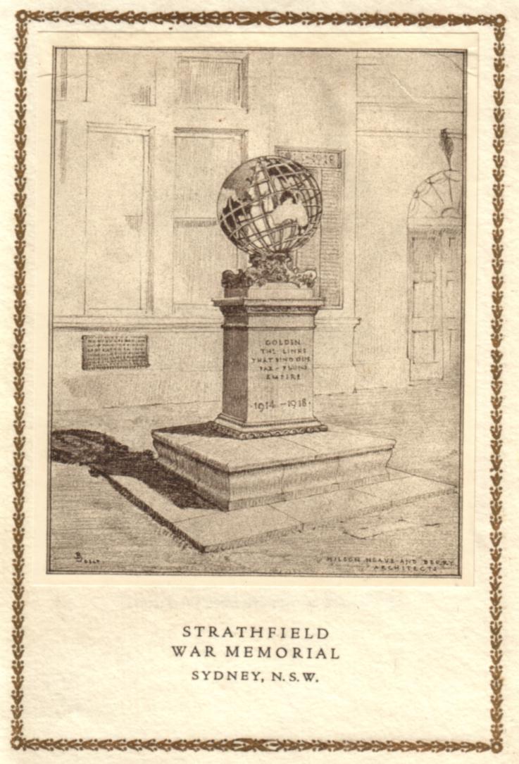 Strathfield War Memorial – Strathfield Heritage