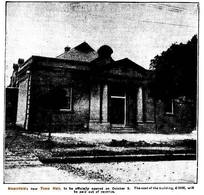 Strathfield Town Hall – Strathfield Heritage