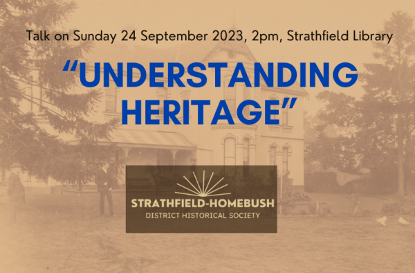 Strathfield Heritage – All about the history and heritage of Strathfield