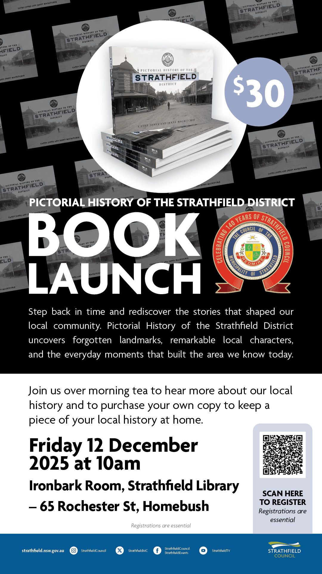Book launch – Pictorial history of Strathfield – Strathfield Heritage